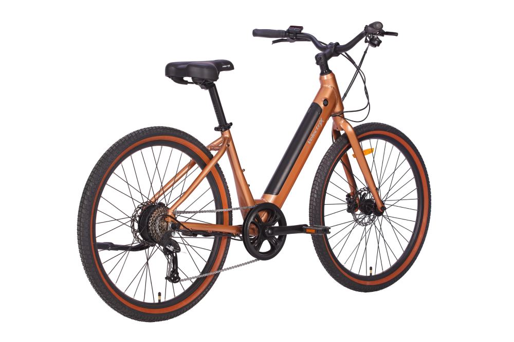 Velectrix Cruiser ST Rose Gold – PedL E-Bikes & E-Scooters